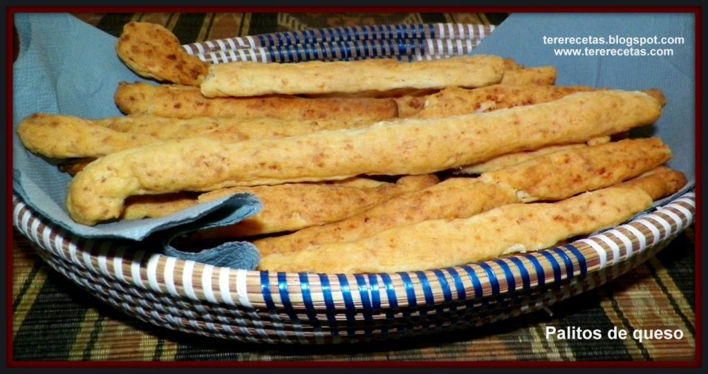 Palitos de queso - Las Recetas de Tere