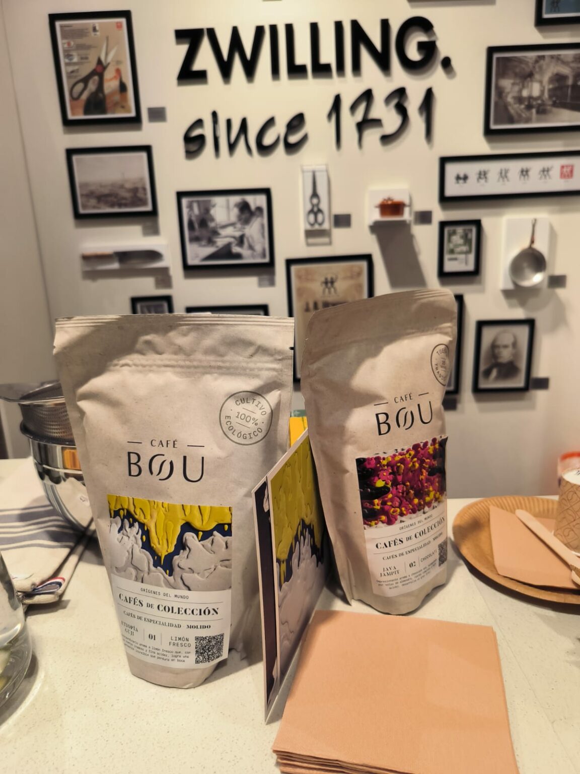 Masterclass de Cafés Bou en Zwilling - Las Recetas de Tere
